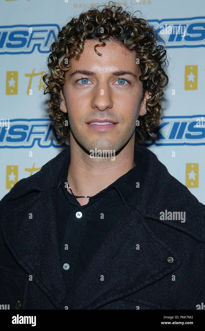 De Marco arriving at the Trevor Project's Cracked Xmas 7 at the Wiltern ...