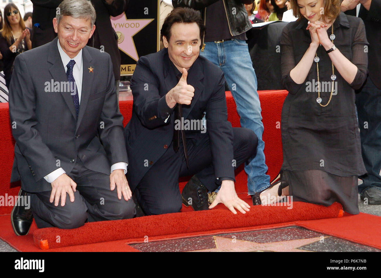 John Cusack, Joan Cusack 028 at John Cusack honored with a Star on the ...