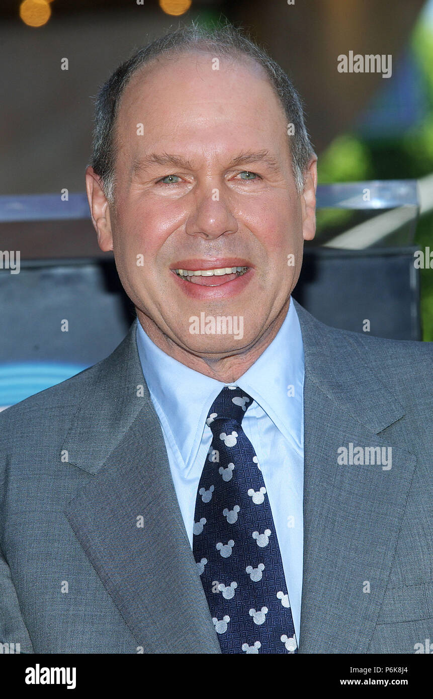 Michael Eisner at the Donald Duck 2257th Star on the Hollywood walk of ...