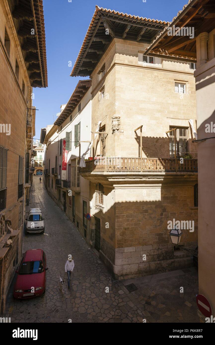 palacio de Can Formiguera,calle portella, Monumento Histórico-Artístico ...