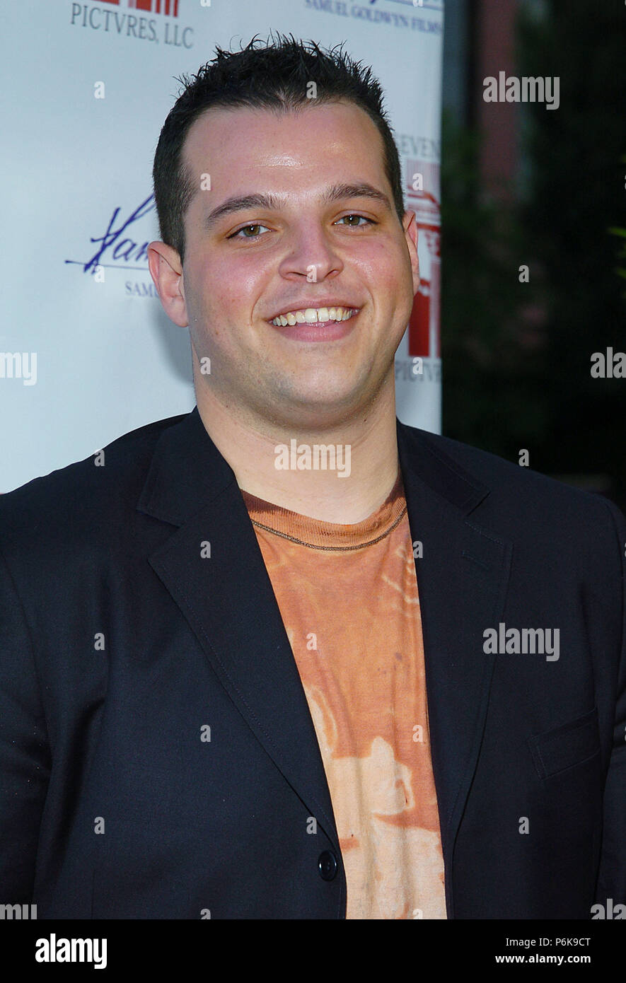 Daniel Franzese arriving at the Stateside Premiere at The Crest Theatre ...