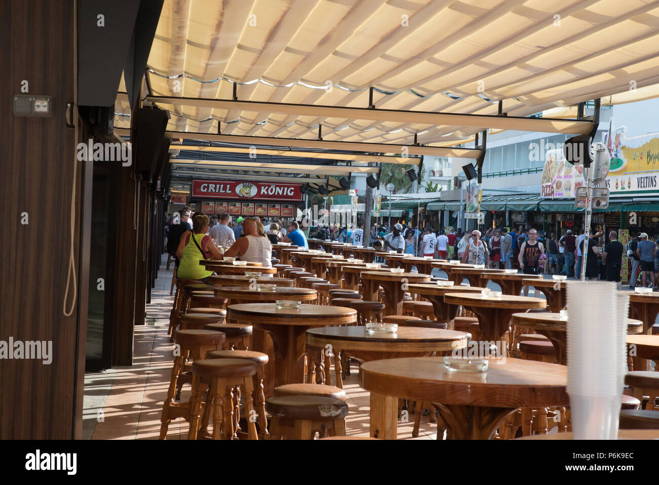 Beer house, Mallorca tourism, El Arenal, famouse German touristic place ...