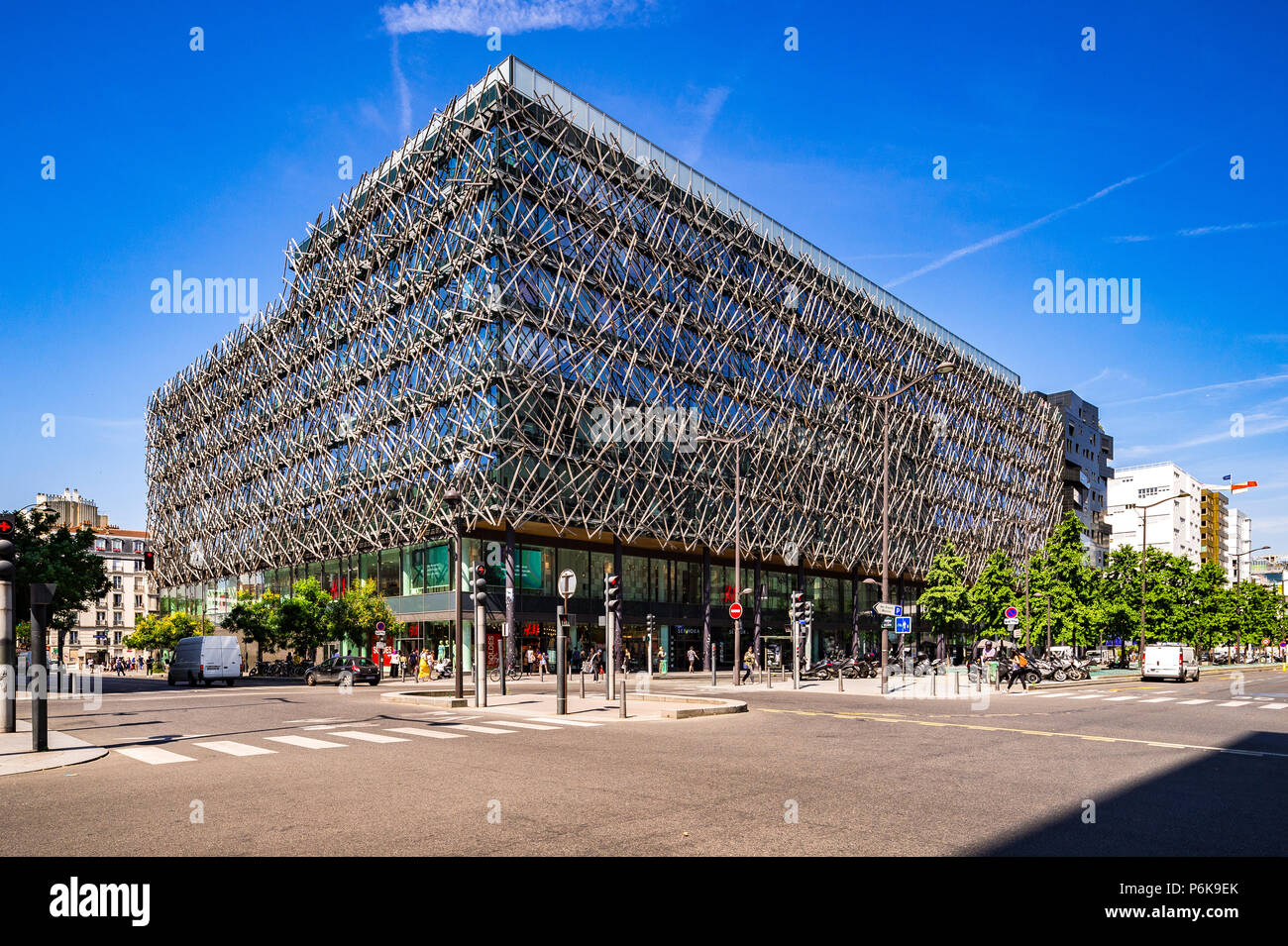 Modern architecture at its best in Paris, France Stock Photo - Alamy