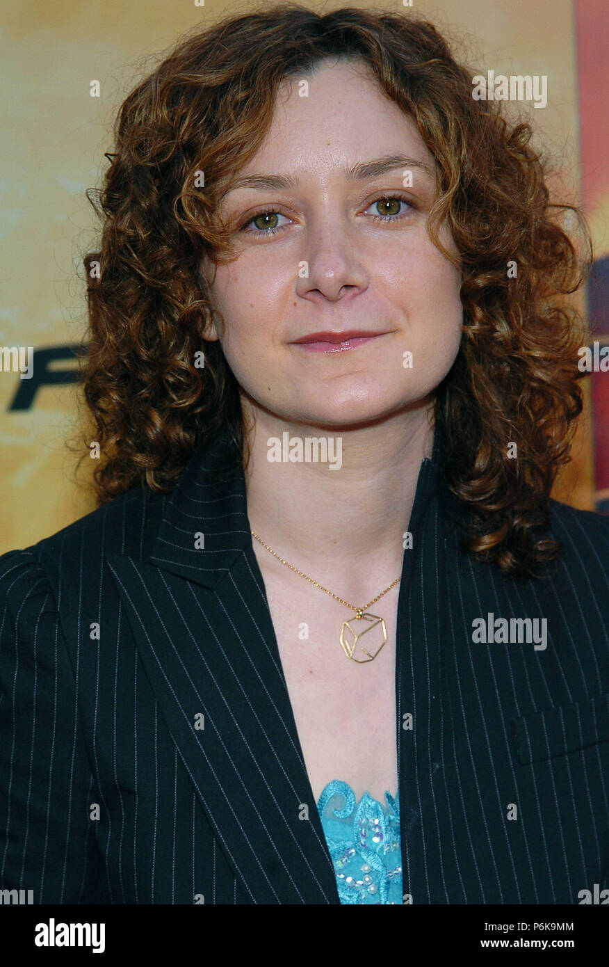 Sara Gilbert arriving at the Spiderman 2 Premiere at the Westwood ...