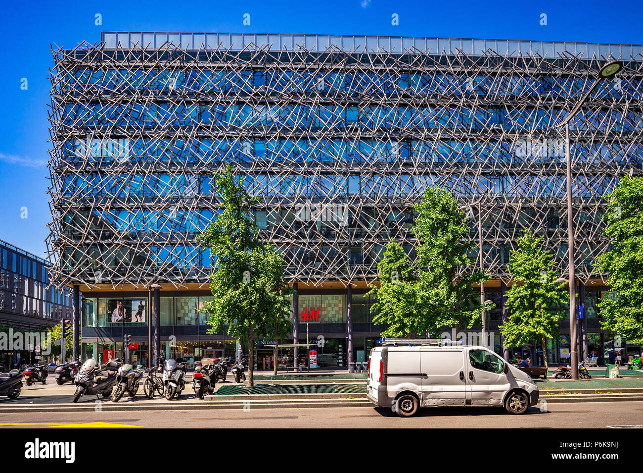 Modern architecture at its best in Paris, France Stock Photo - Alamy