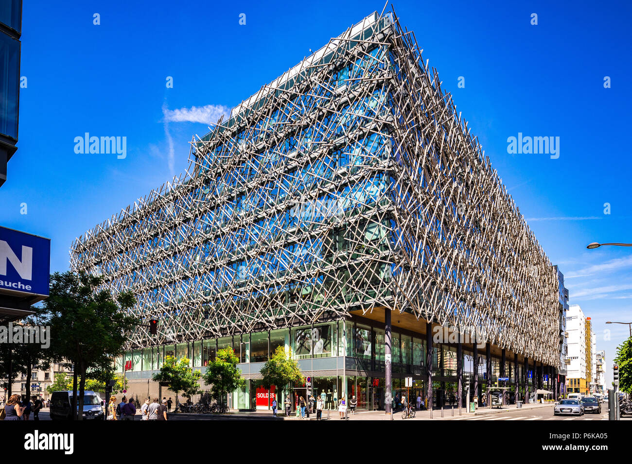Modern architecture at its best in Paris, France Stock Photo - Alamy