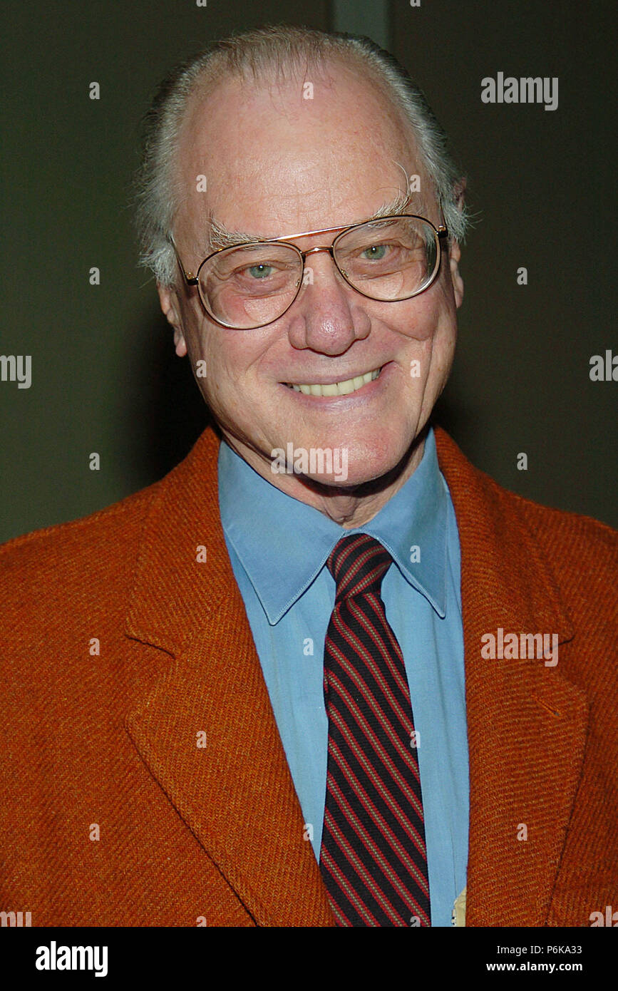 Larry Hagman at the Monte cristo Awards honoring Karl Malden at the ...