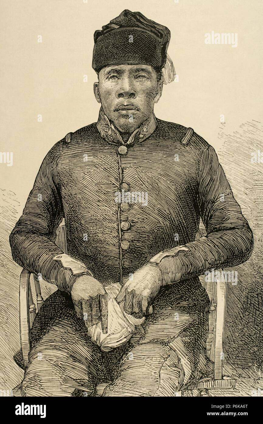 Masupha, Basuto chief, who rebelled again British rule in Basutoland in ...