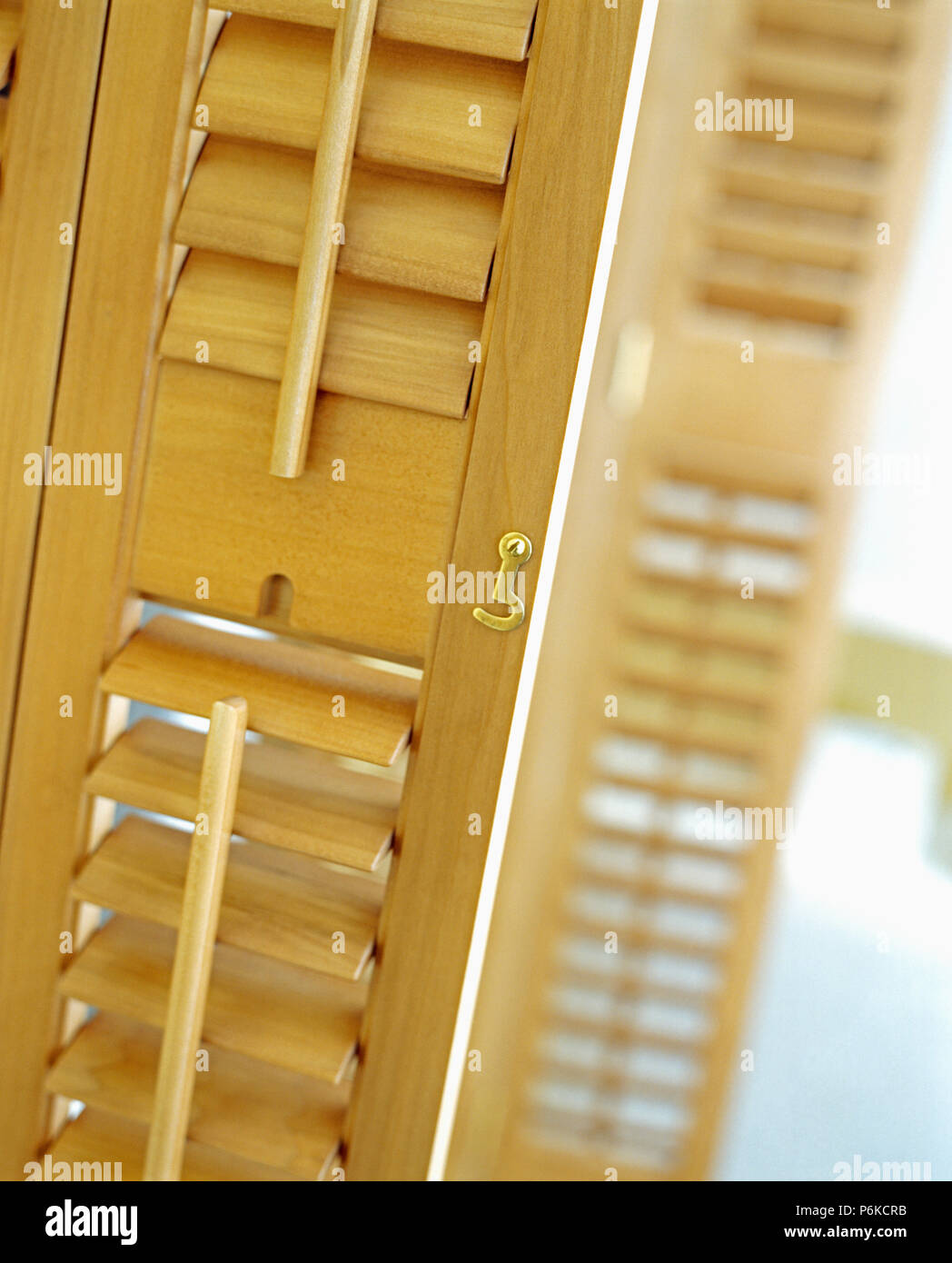 Close up plantation shutters hi-res stock photography and images - Alamy