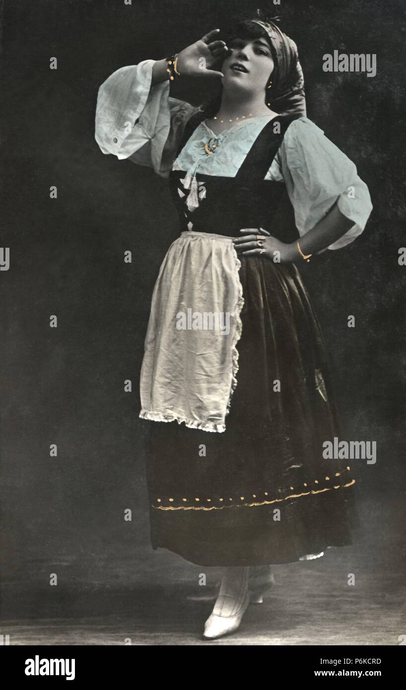 Raquel Meller. Francisca Márqués López (1888-1962). Cantante ...
