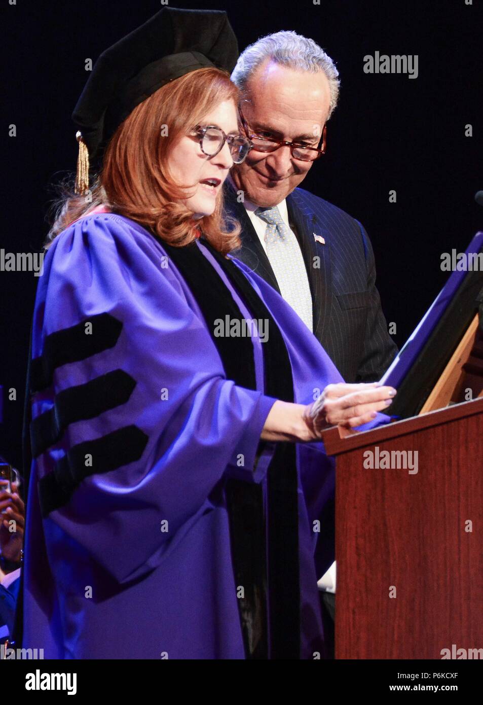 Hunter College 2018 Commencement ceremony Featuring: Jennifer Raab ...