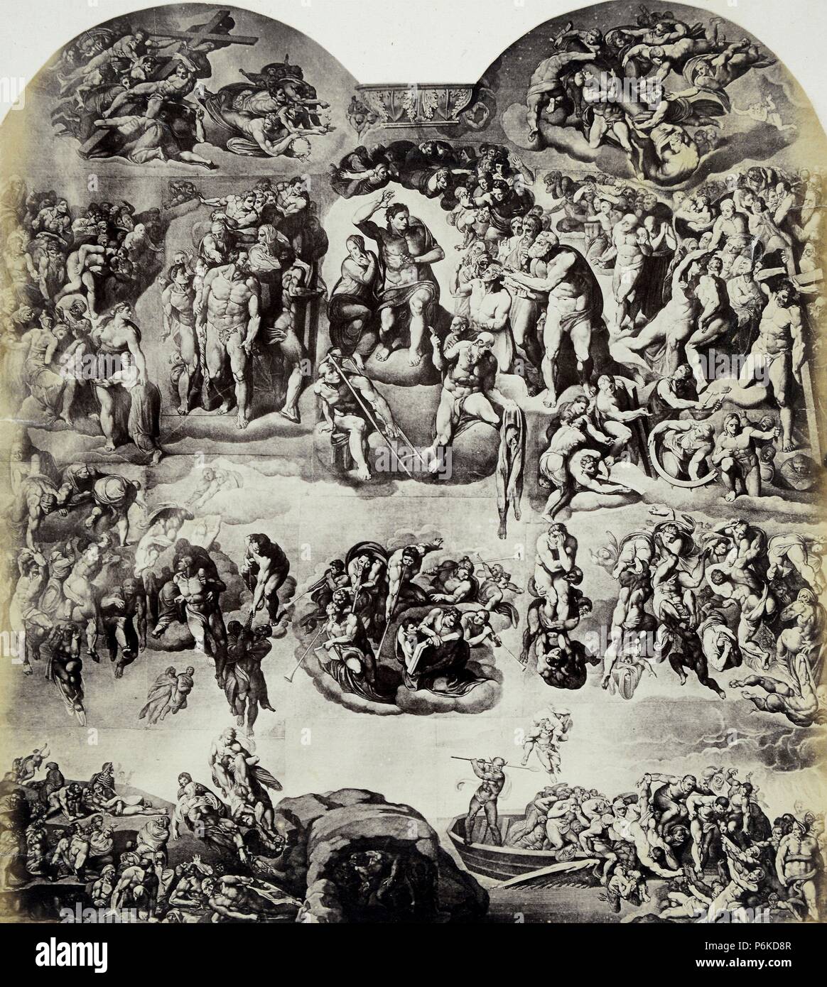 Capilla sixtina juicio final hi-res stock photography and images - Alamy