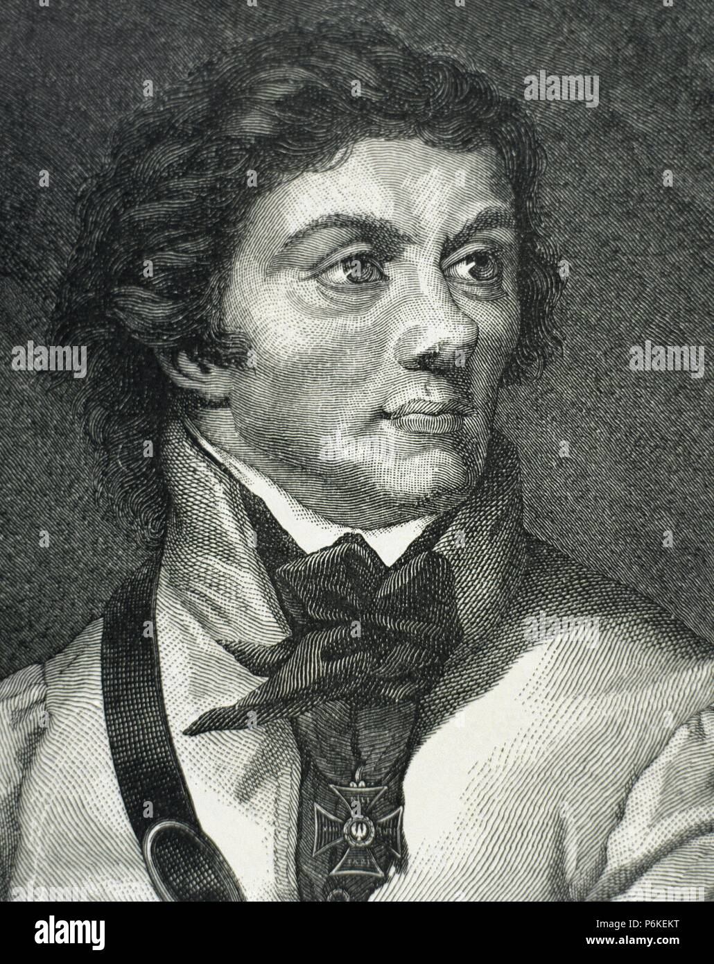 Tadeusz Kosciuszko (1746-1817). Polish military engineer and military ...