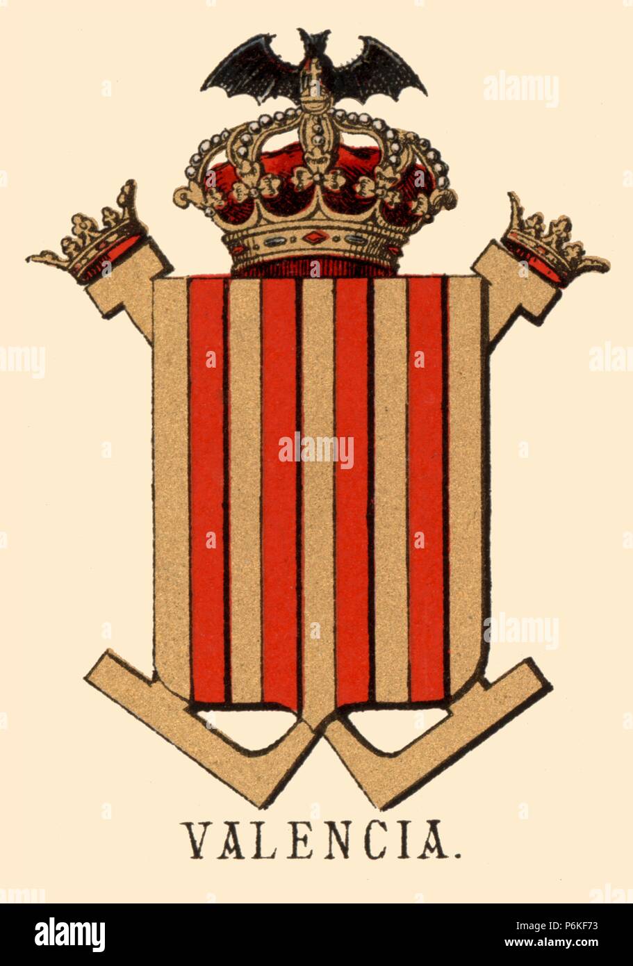 Escudo de armas valencia hi-res stock photography and images - Alamy