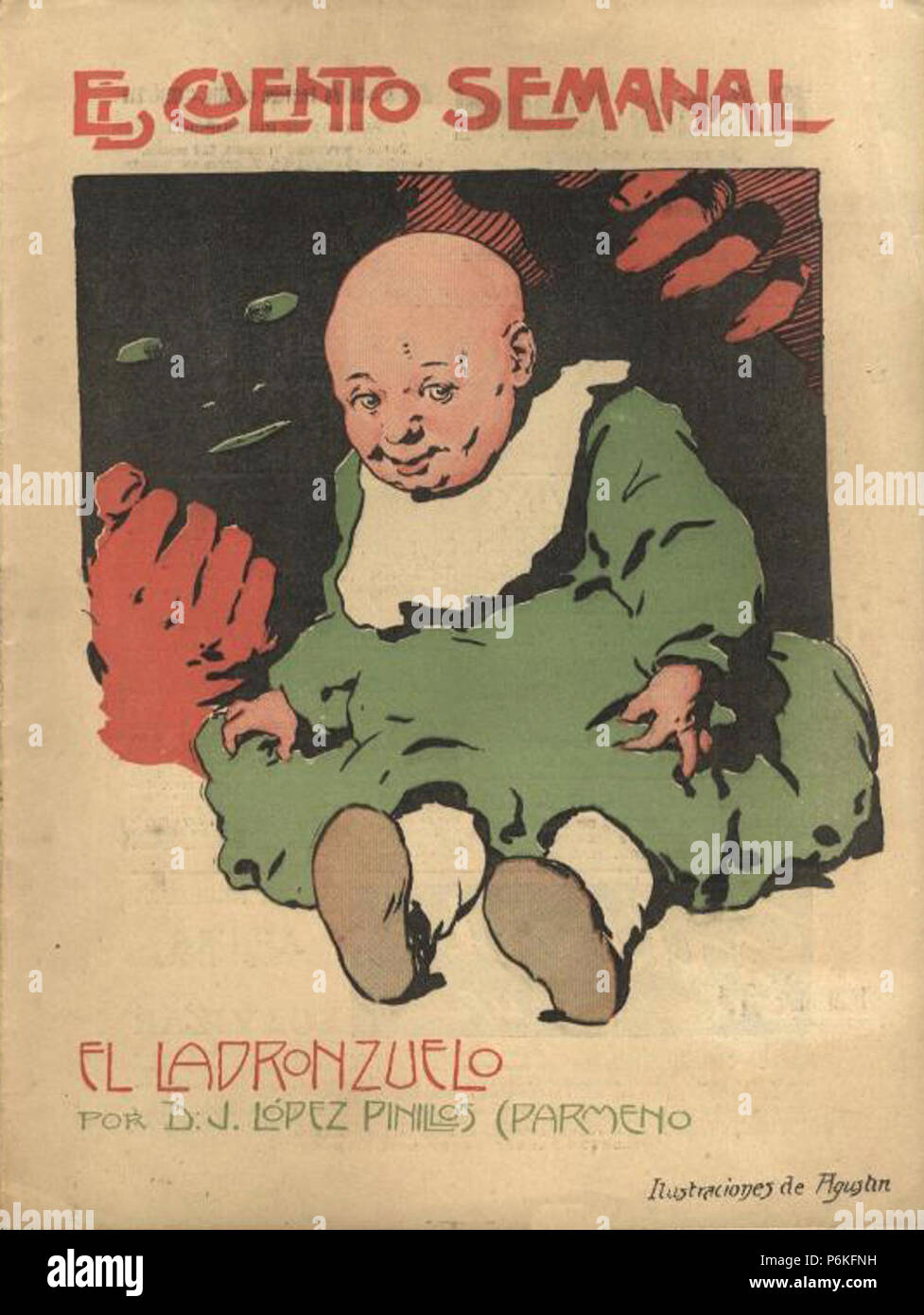 1911-02-24, El Cuento Semanal, El ladronzuelo, J. López Pinillos ...