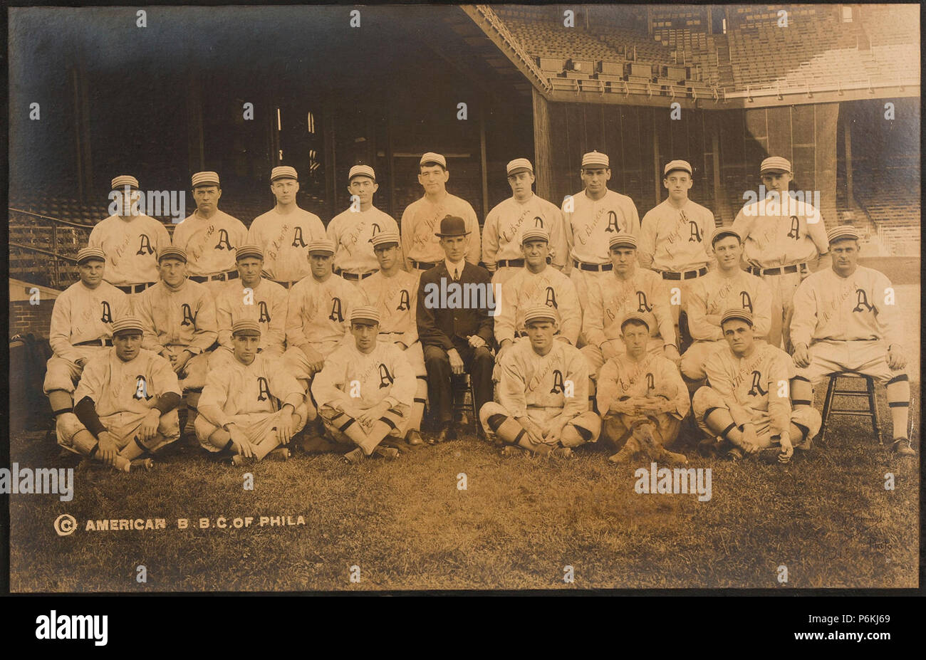 1913 Philadelphia Athletics Stock Photo - Alamy