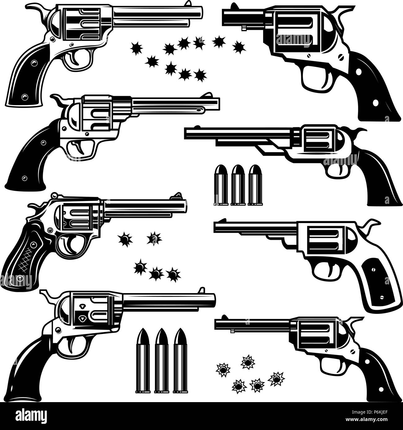 Gun Pistol Designs Drawings