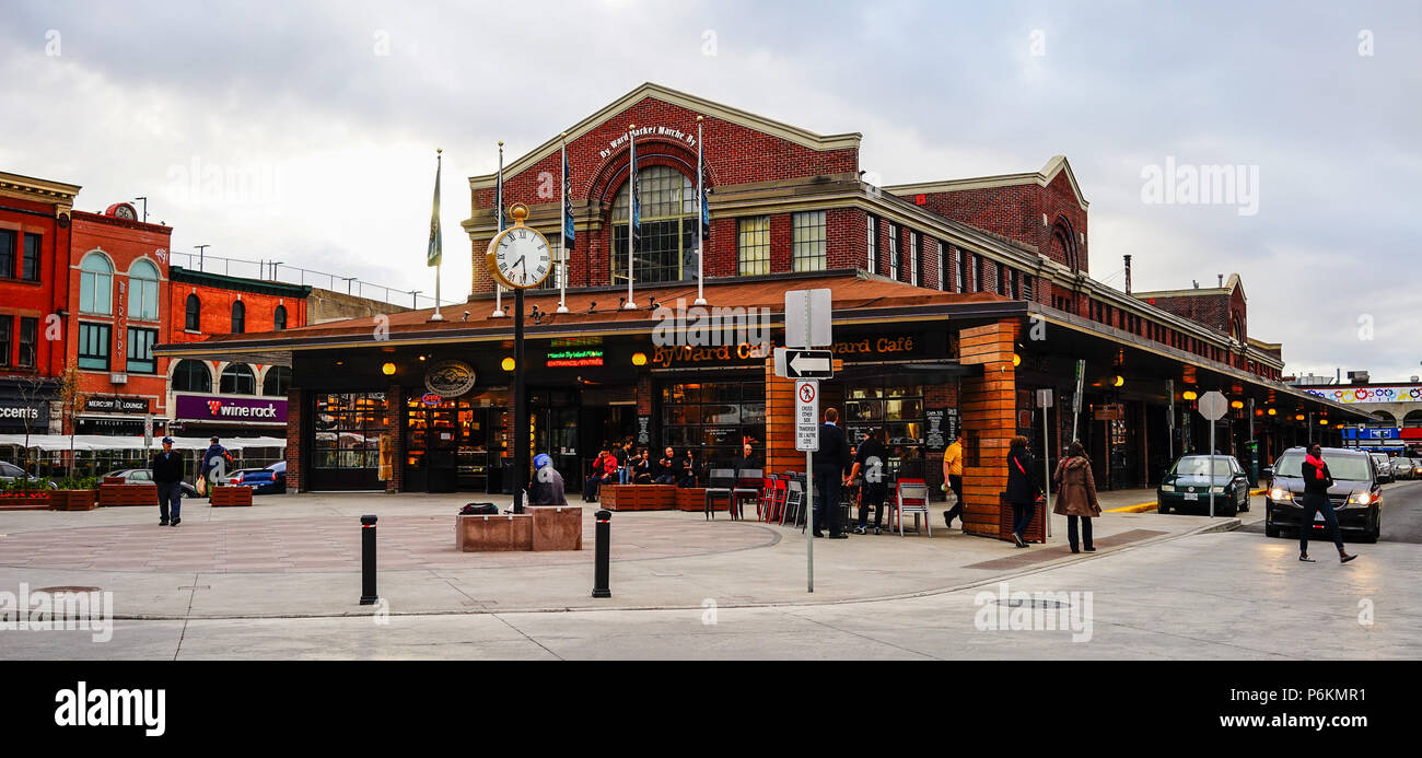 Market street 1857 hi-res stock photography and images - Alamy