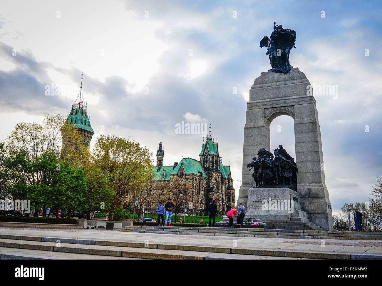 Ottawa, Canada - May 15, 2017. National War Memorial in Ottawa, Canada ...