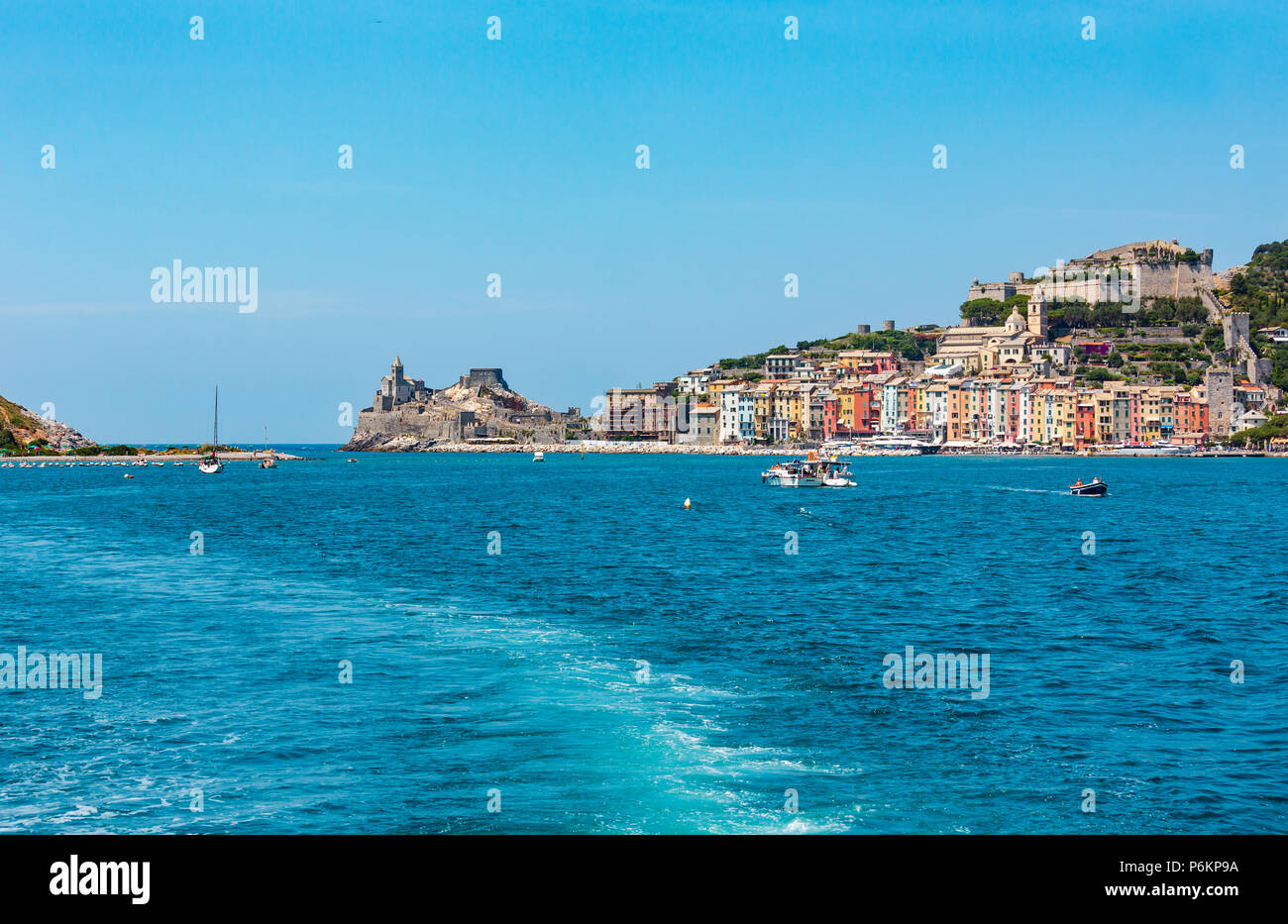 Beautiful medieval fisherman town of Portovenere (UNESCO Heritage Site ...