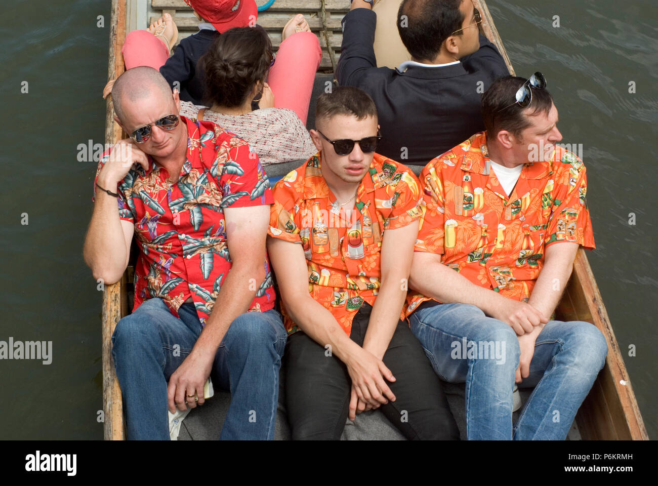 Group punting hi-res stock photography and images - Alamy