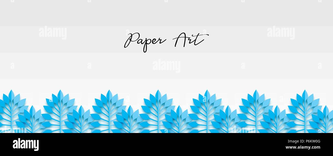 Paper cut banner creative Stock Vector Images - Alamy