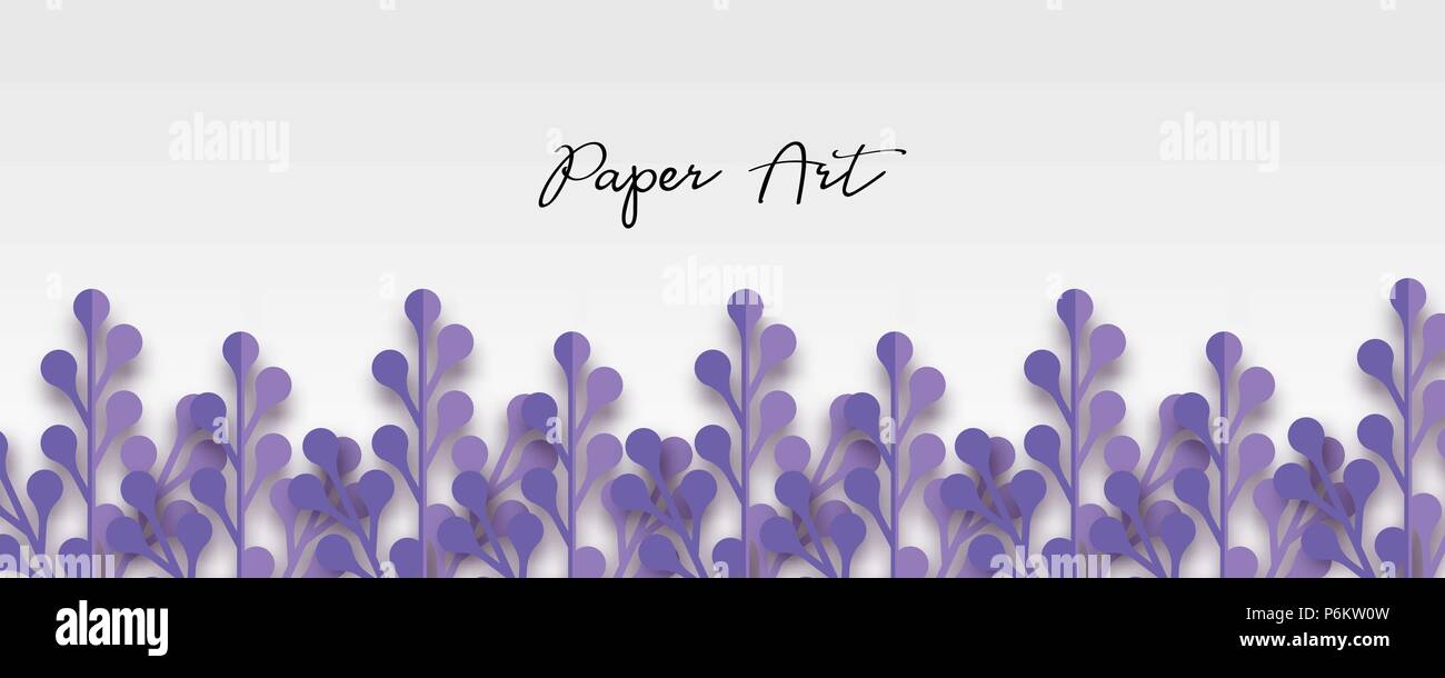 Paper cut banner creative Stock Vector Images - Alamy