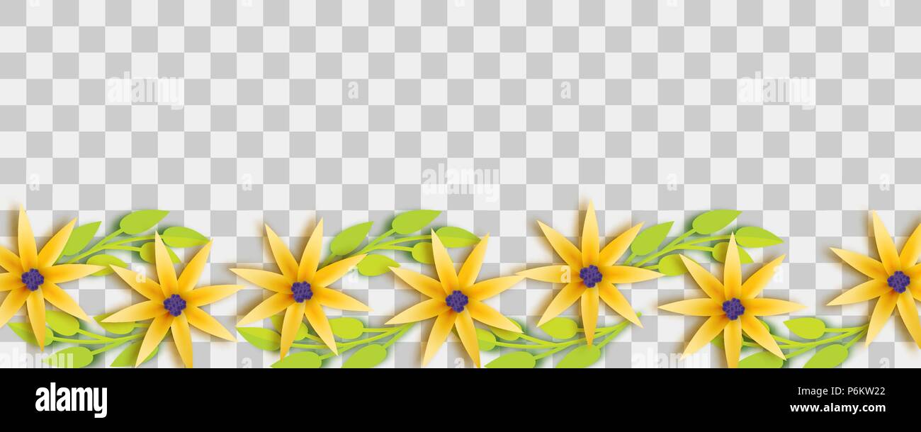 Paper origami flower vector Stock Vector Image & Art - Alamy