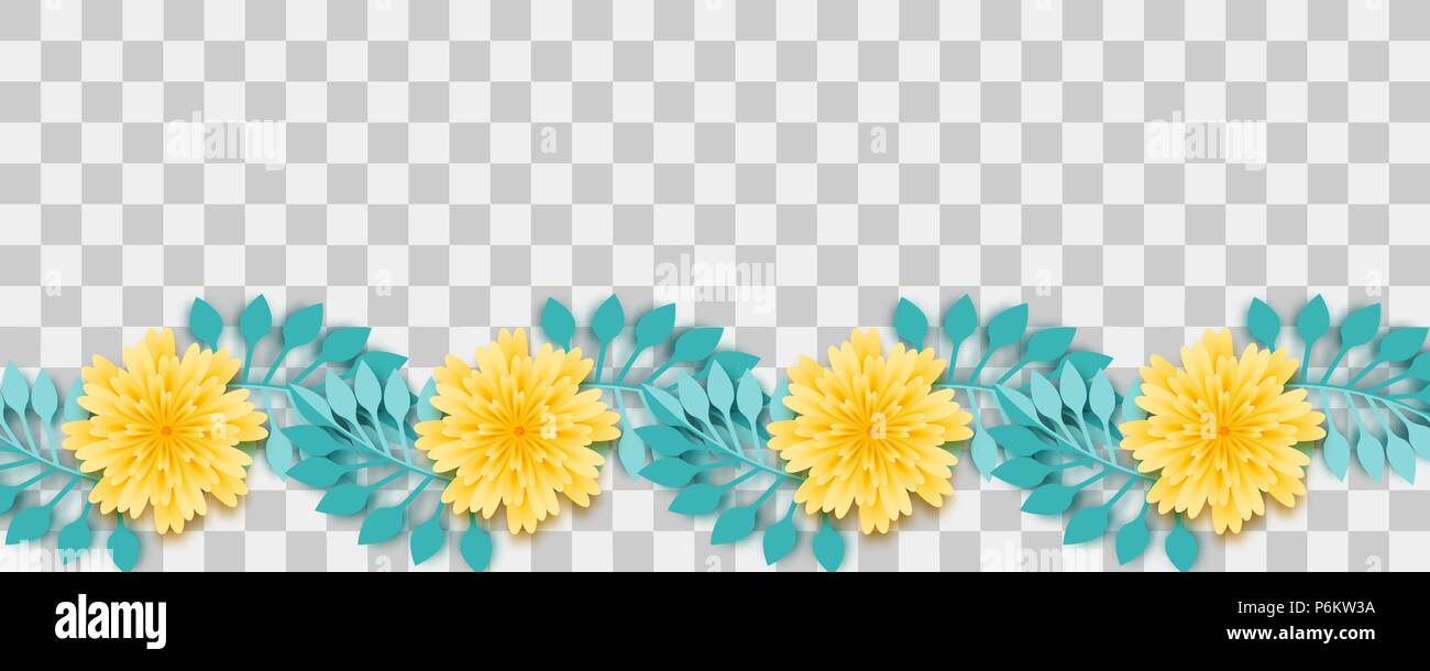 Flower art background Stock Vector Images - Alamy