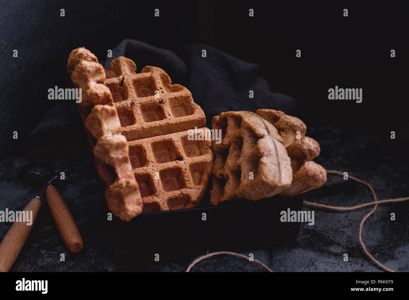 Waffle patterns hi-res stock photography and images - Alamy