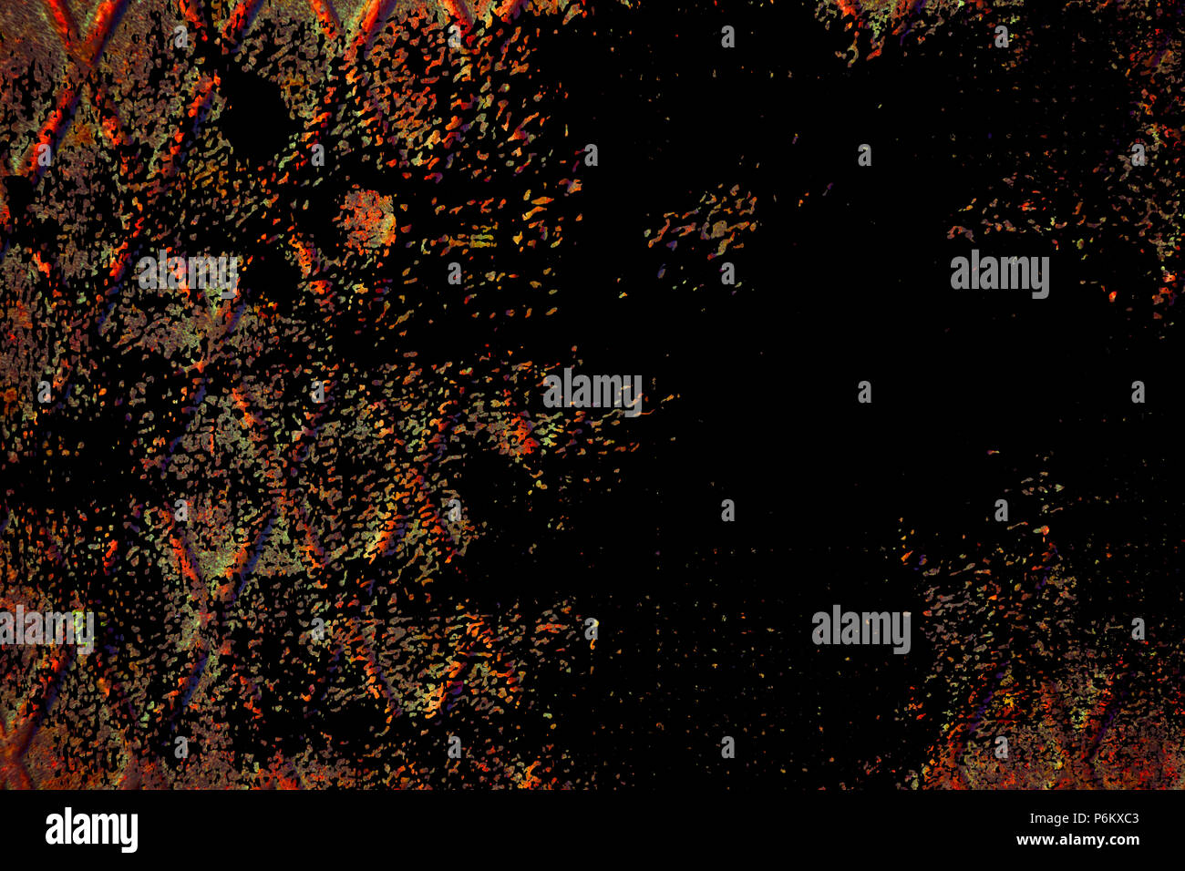 Grunge Ultra orange Stainless steel texture, iron background for ...