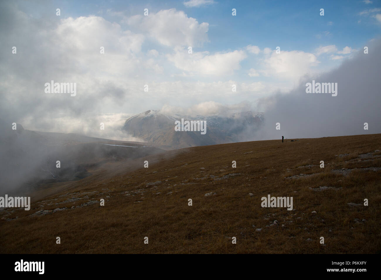 A bright ascent to the mountain of Oshten, Adygea Stock Photo - Alamy