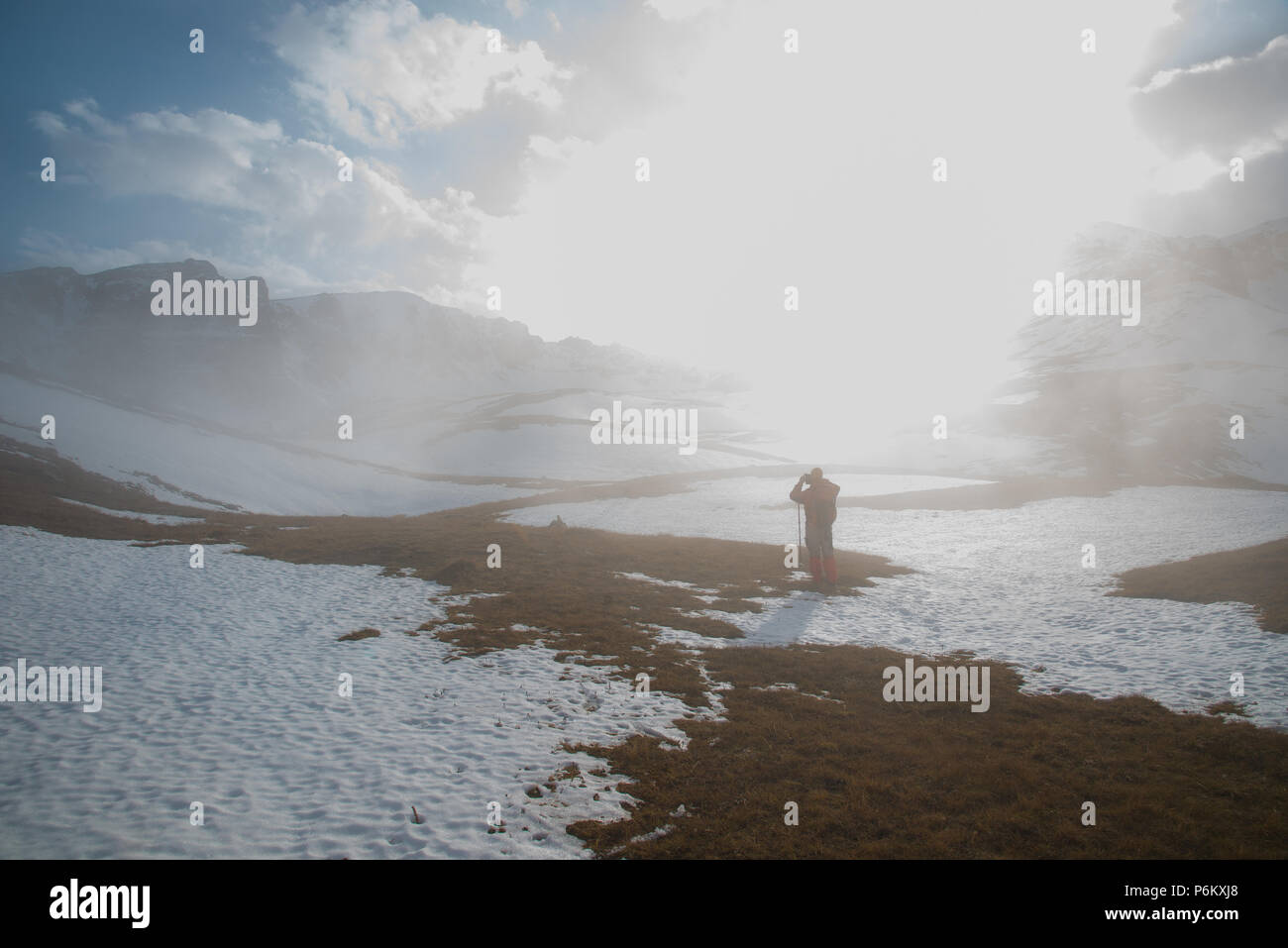 A bright ascent to the mountain of Oshten, Adygea Stock Photo - Alamy