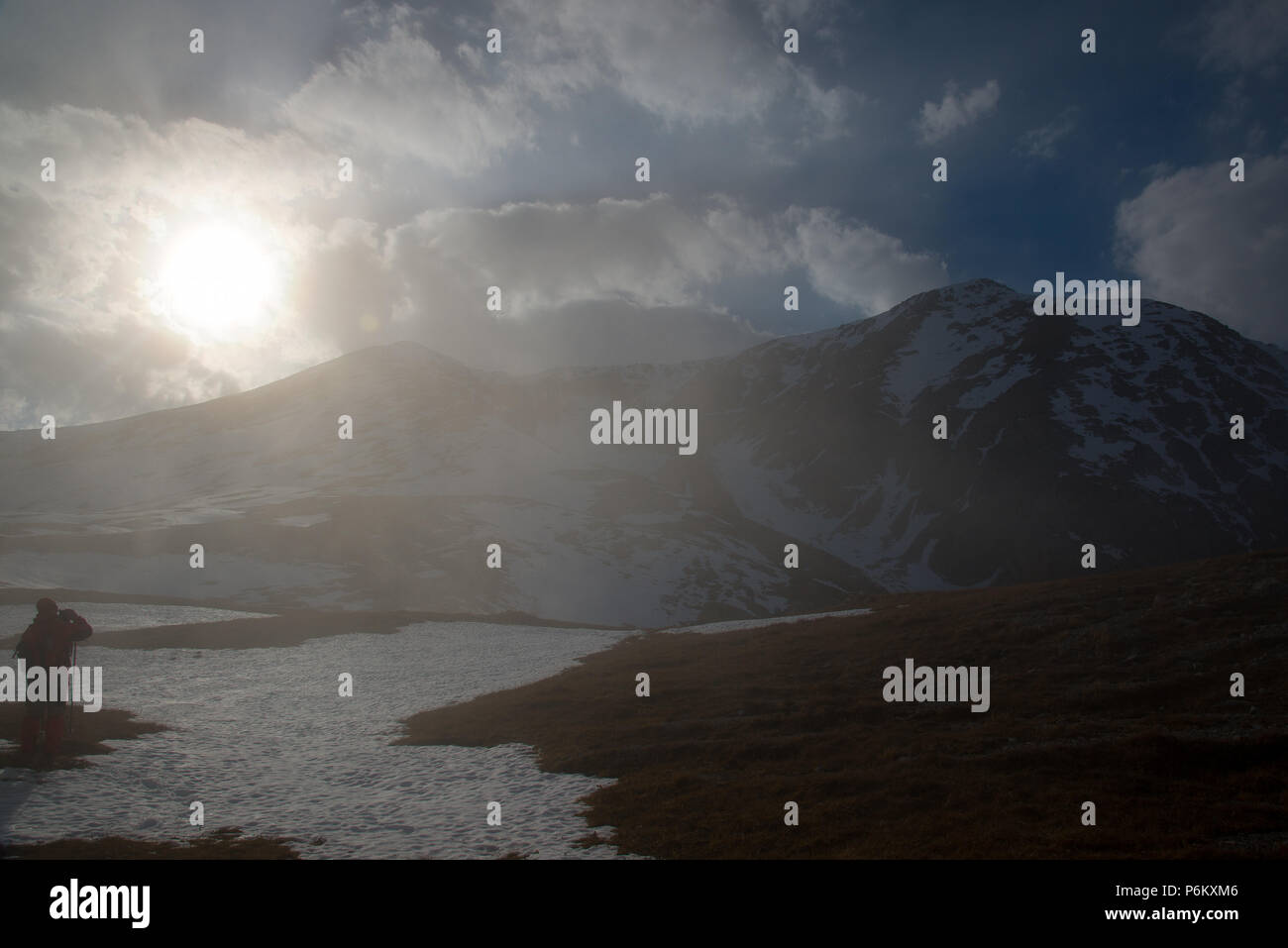 A bright ascent to the mountain of Oshten, Adygea Stock Photo - Alamy