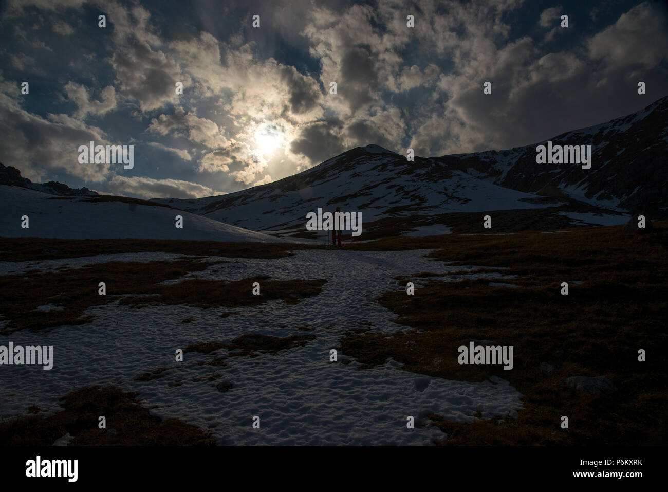 A bright ascent to the mountain of Oshten, Adygea Stock Photo - Alamy