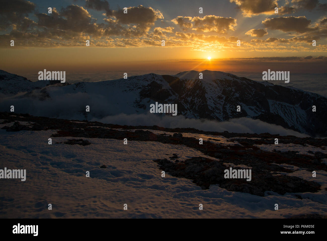 A bright ascent to the mountain of Oshten, Adygea Stock Photo - Alamy
