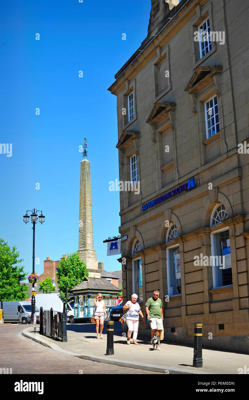Ripon City Centre North Yorkshire England UK Stock Photo - Alamy