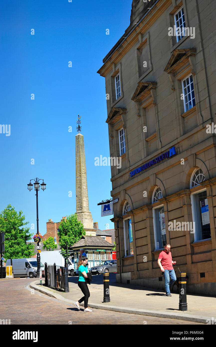 Ripon City Centre North Yorkshire England UK Stock Photo - Alamy