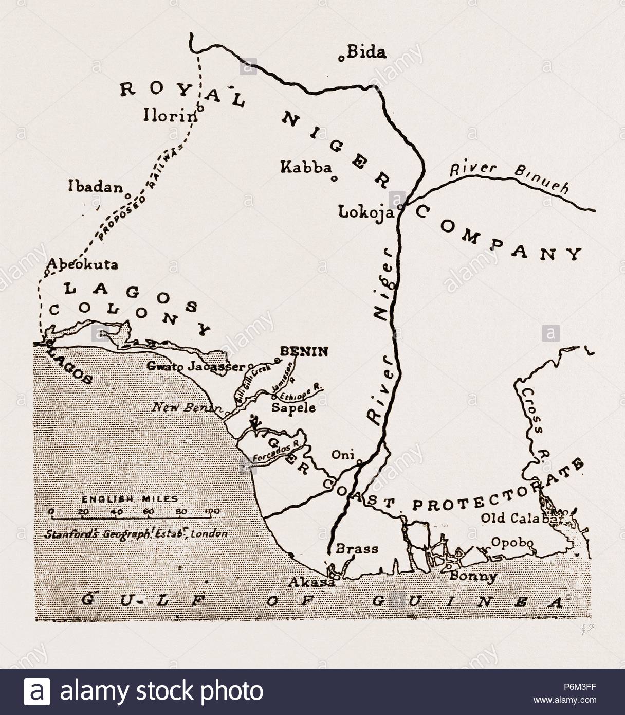 Dahomey Map Stock Photos & Dahomey Map Stock Images - Alamy