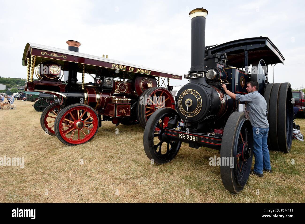 Dorset, UK. 1st Jul, 2018. Chickerell Steam and Vintage Show, Dorset ...