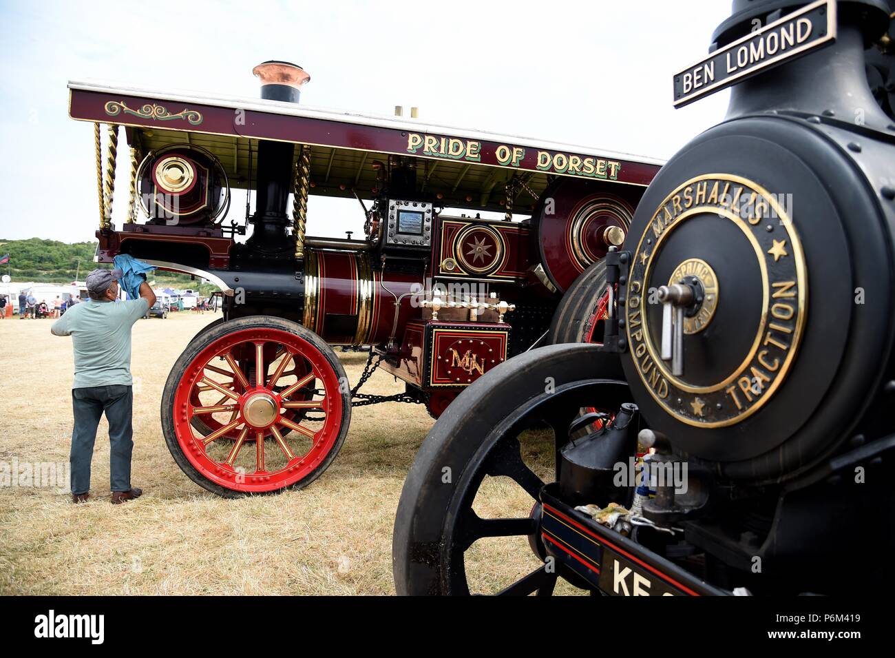 Dorset, UK. 1st Jul, 2018. Chickerell Steam and Vintage Show, Dorset ...
