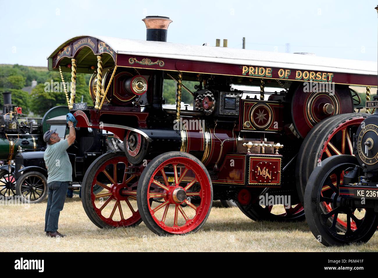 Dorset, UK. 1st Jul, 2018. Chickerell Steam and Vintage Show, Dorset ...