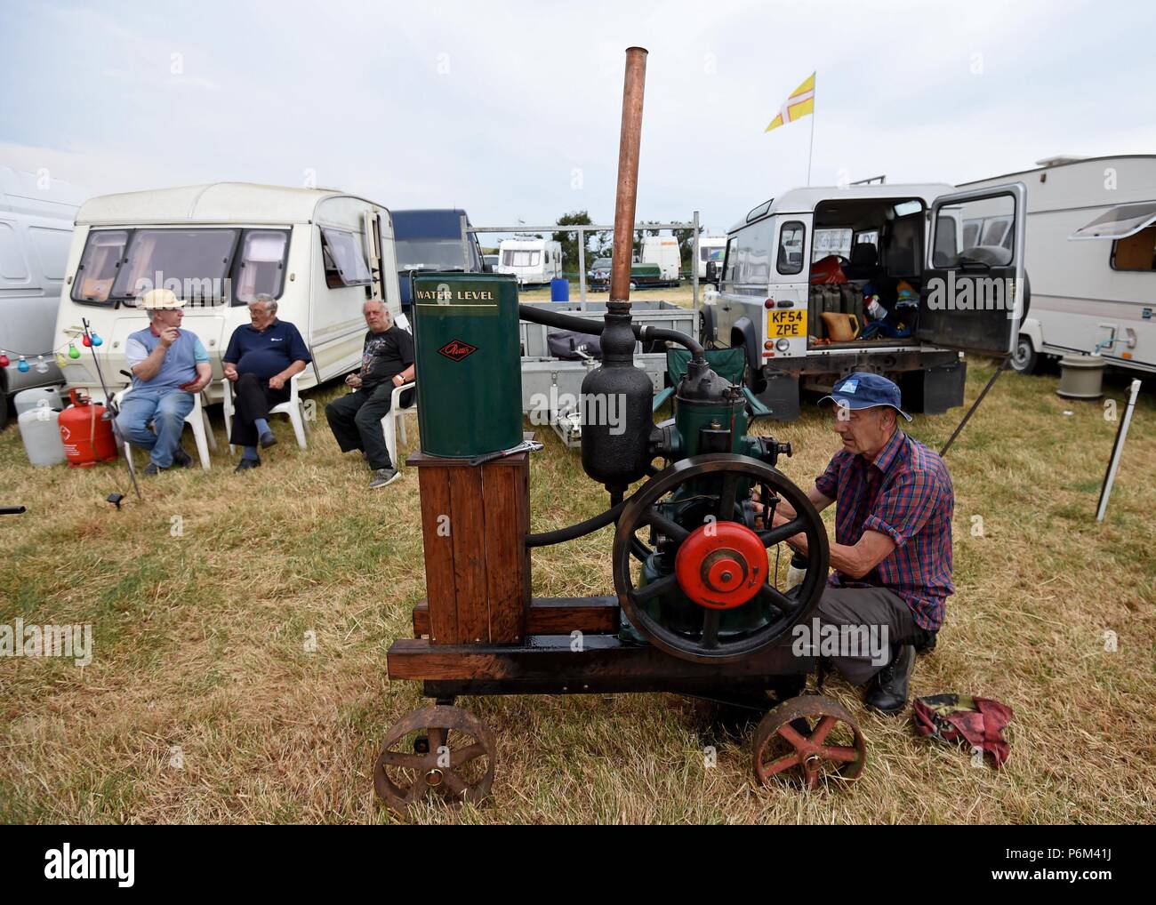 Dorset, UK. 1st Jul, 2018. Chickerell Steam and Vintage Show, Dorset ...