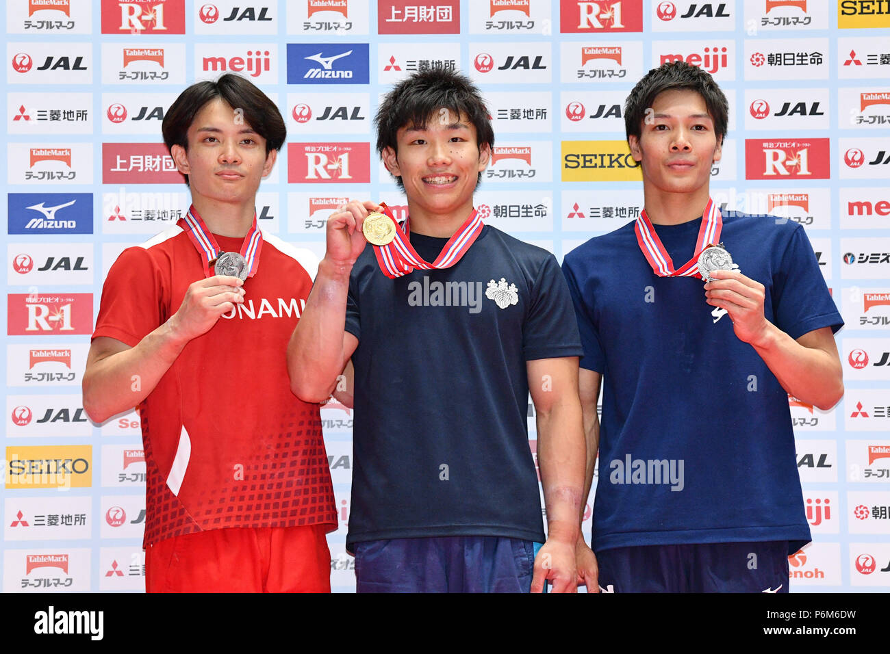 Takasaki Arena, Gunma, Japan. 1st July, 2018. (L-R) /Yusuke Tanaka ...