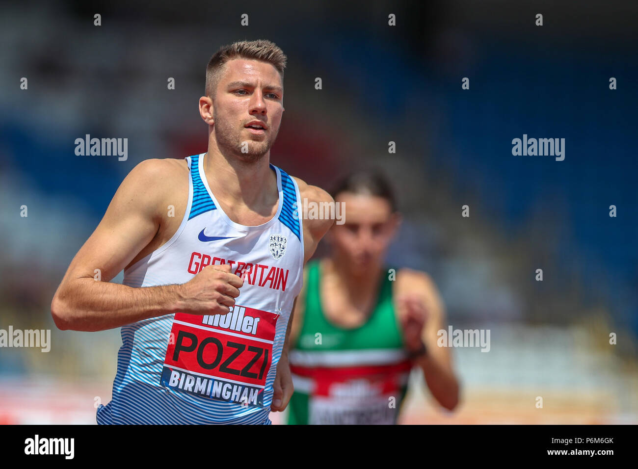 Alexander Stadium, Birmingham, UK. 1st July, 2018. The Muller British Athletics Championships ...