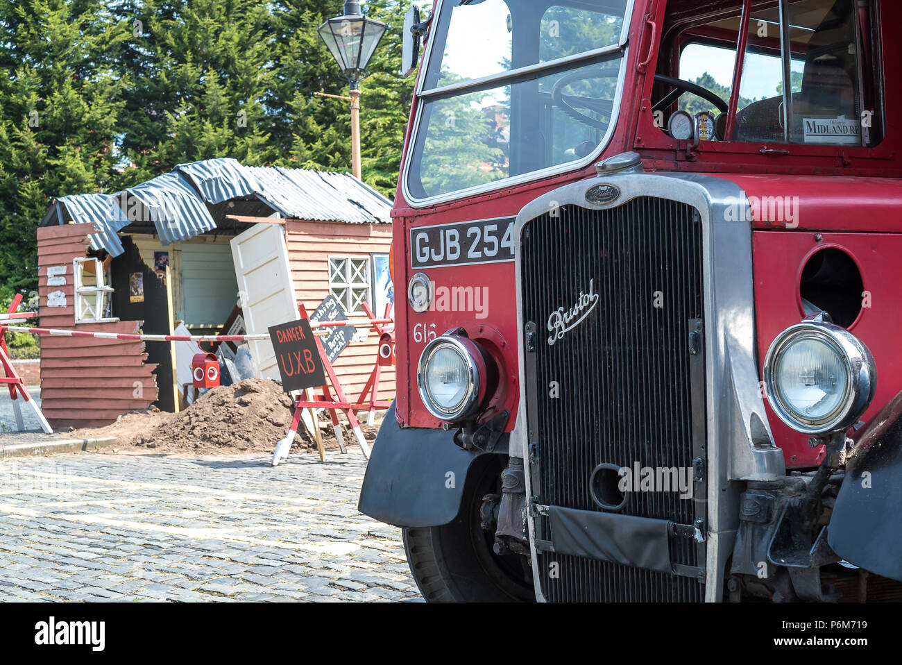1940s vintage bus hi-res stock photography and images - Alamy