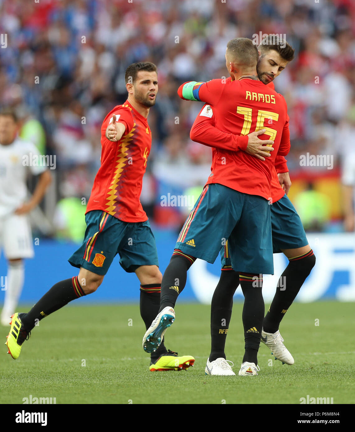 Sergio Ramos And Gerard Pique