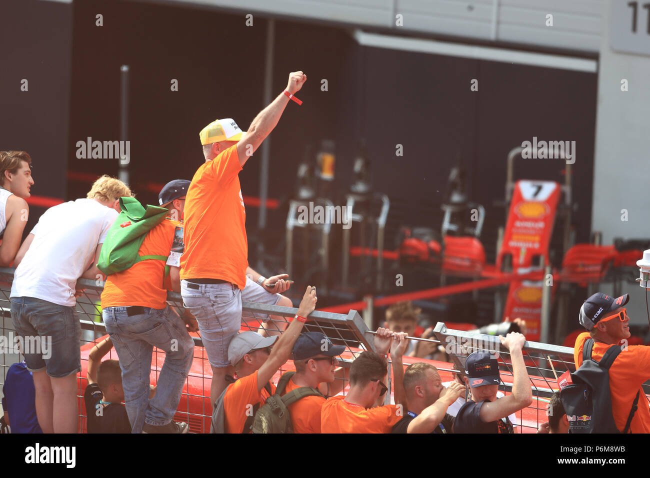 Max verstappen austria fans hi-res stock photography and images - Alamy