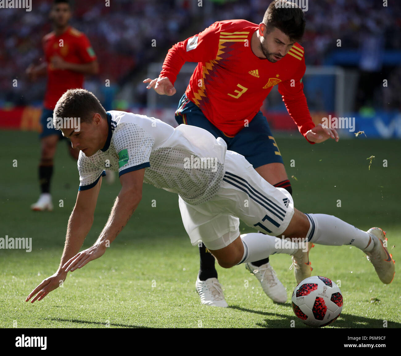Gerard pique world cup hi-res stock photography and images - Alamy