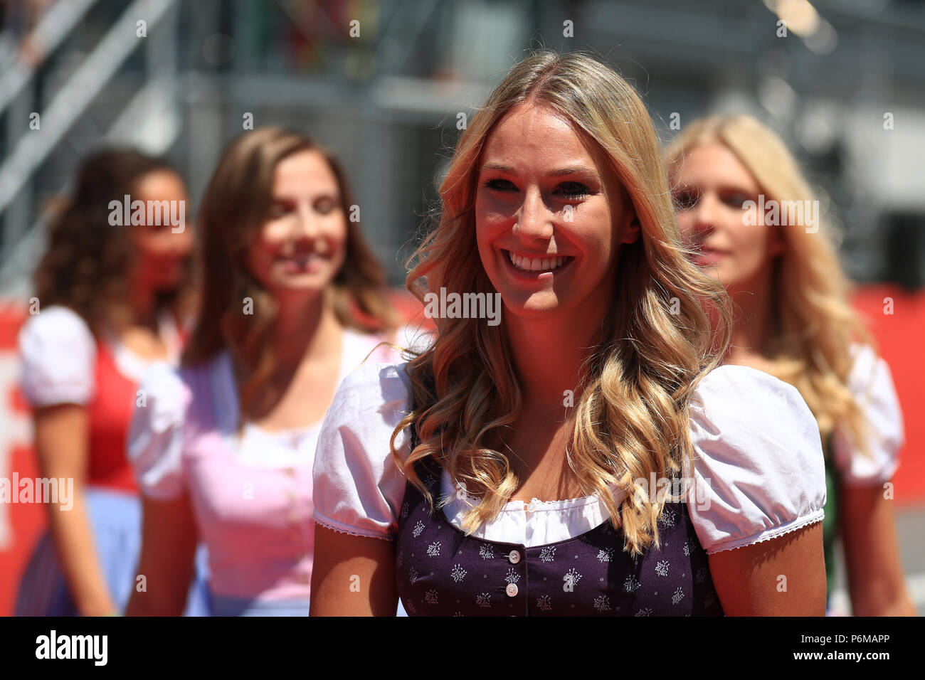 Red Bull Ring, Spielberg, Austria. 1st July, 2018. Austrian Formula One ...